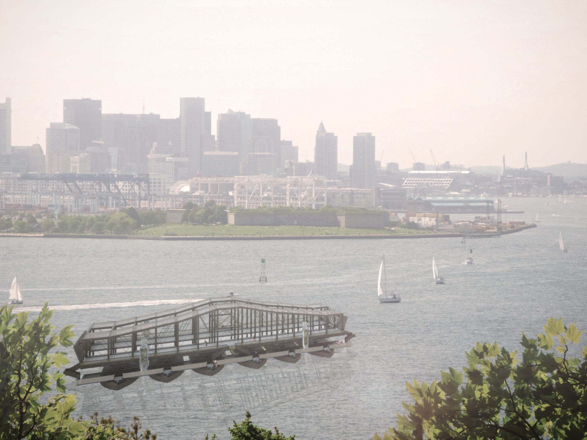 Floating Bridge - Paul Lukez Architecture
