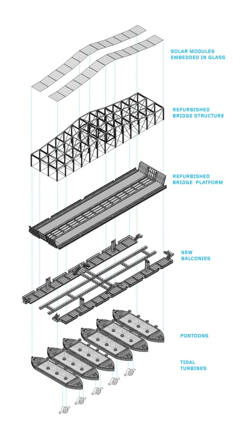 Floating Bridge - Paul Lukez Architecture