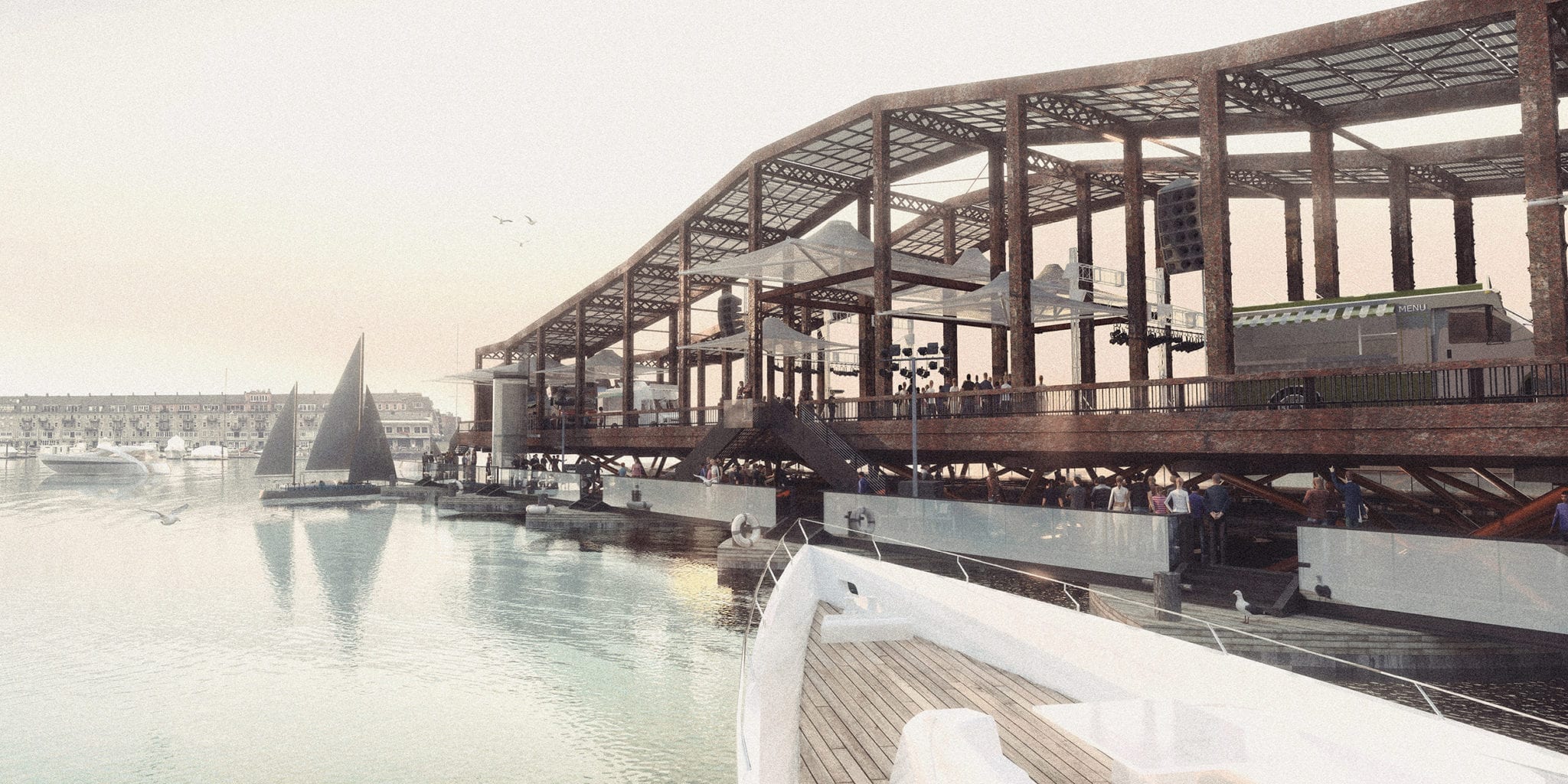 Floating Bridge - Paul Lukez Architecture