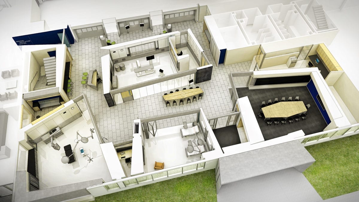 MDCO Medical Simulation Center - Paul Lukez Architecture
