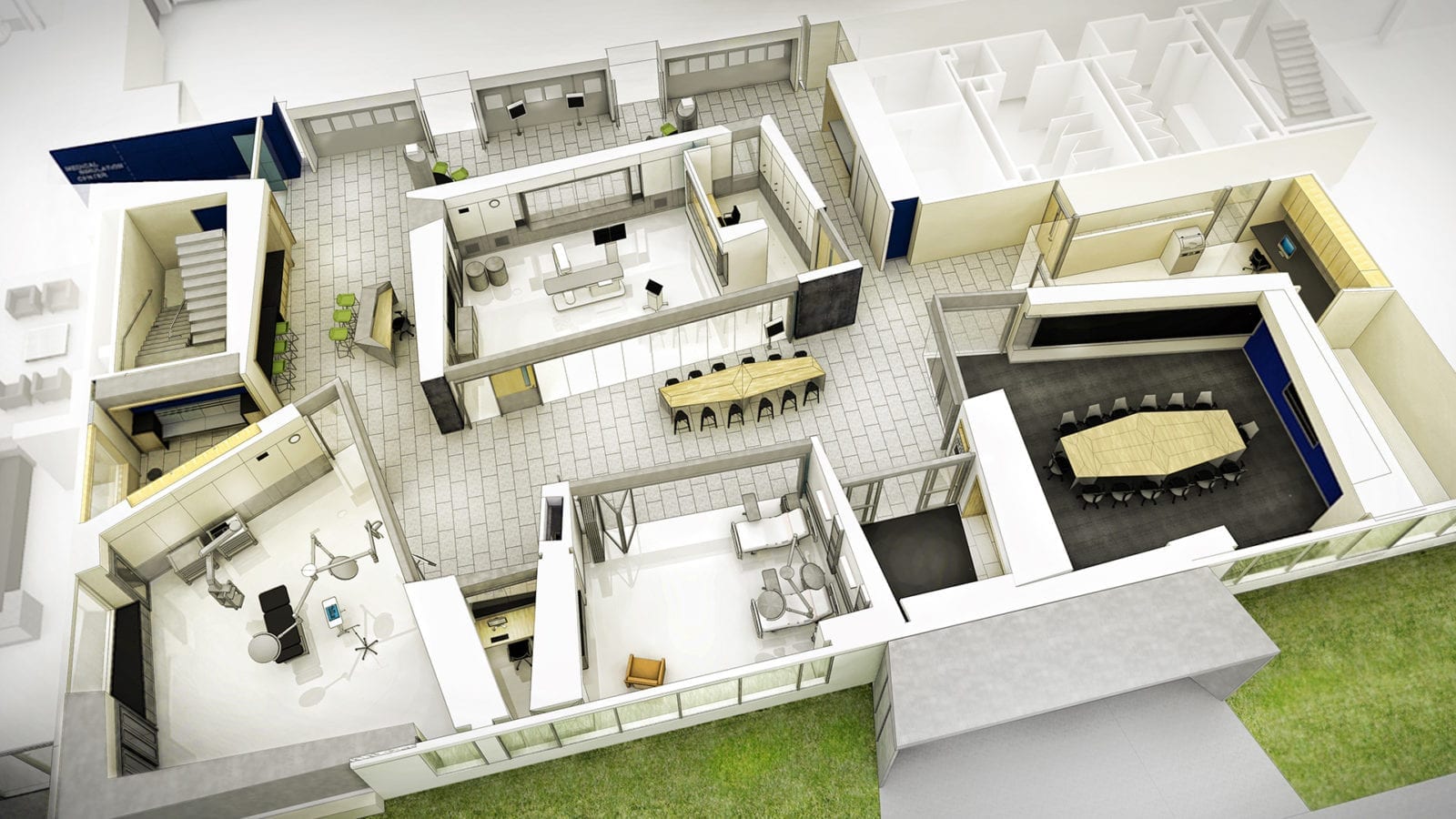 MDCO Medical Simulation Center - Paul Lukez Architecture