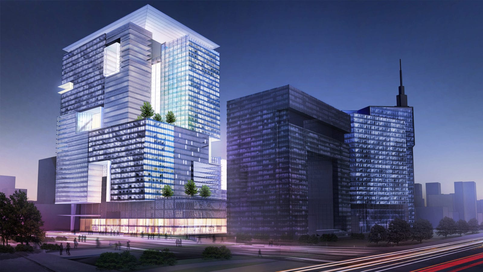 Wenguang Towers - Paul Lukez Architecture