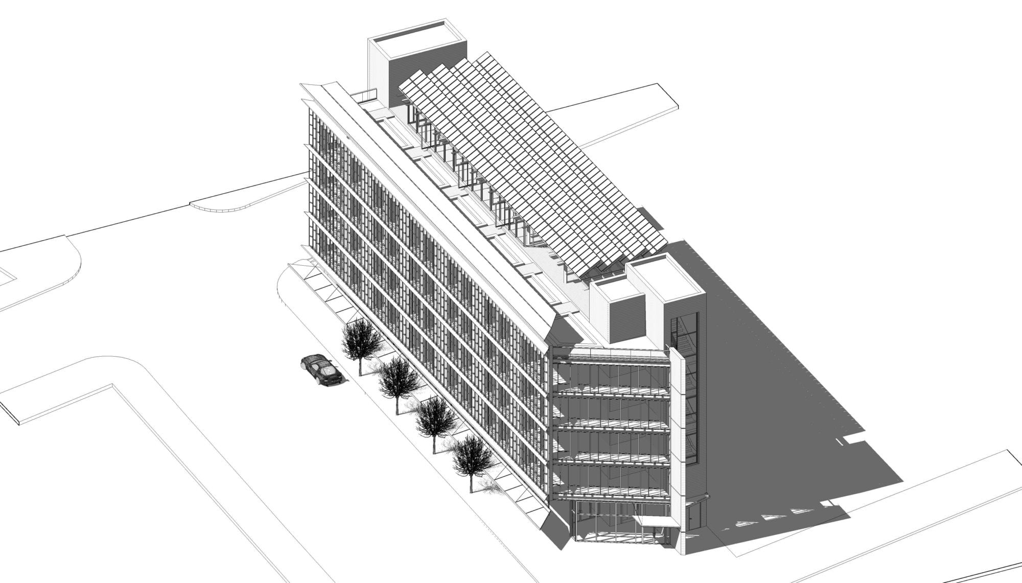 Kendall Square Solar Micro Housing - Paul Lukez Architecture