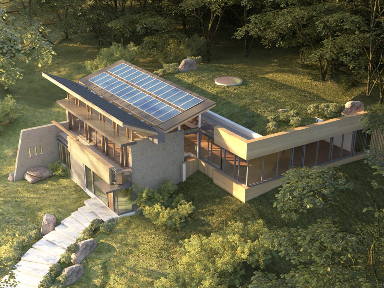 Underground House Addition - Paul Lukez Architecture