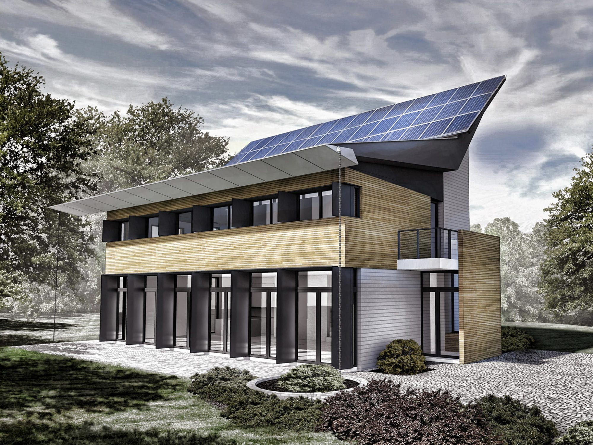 PV+ Prototype House - Paul Lukez Architecture