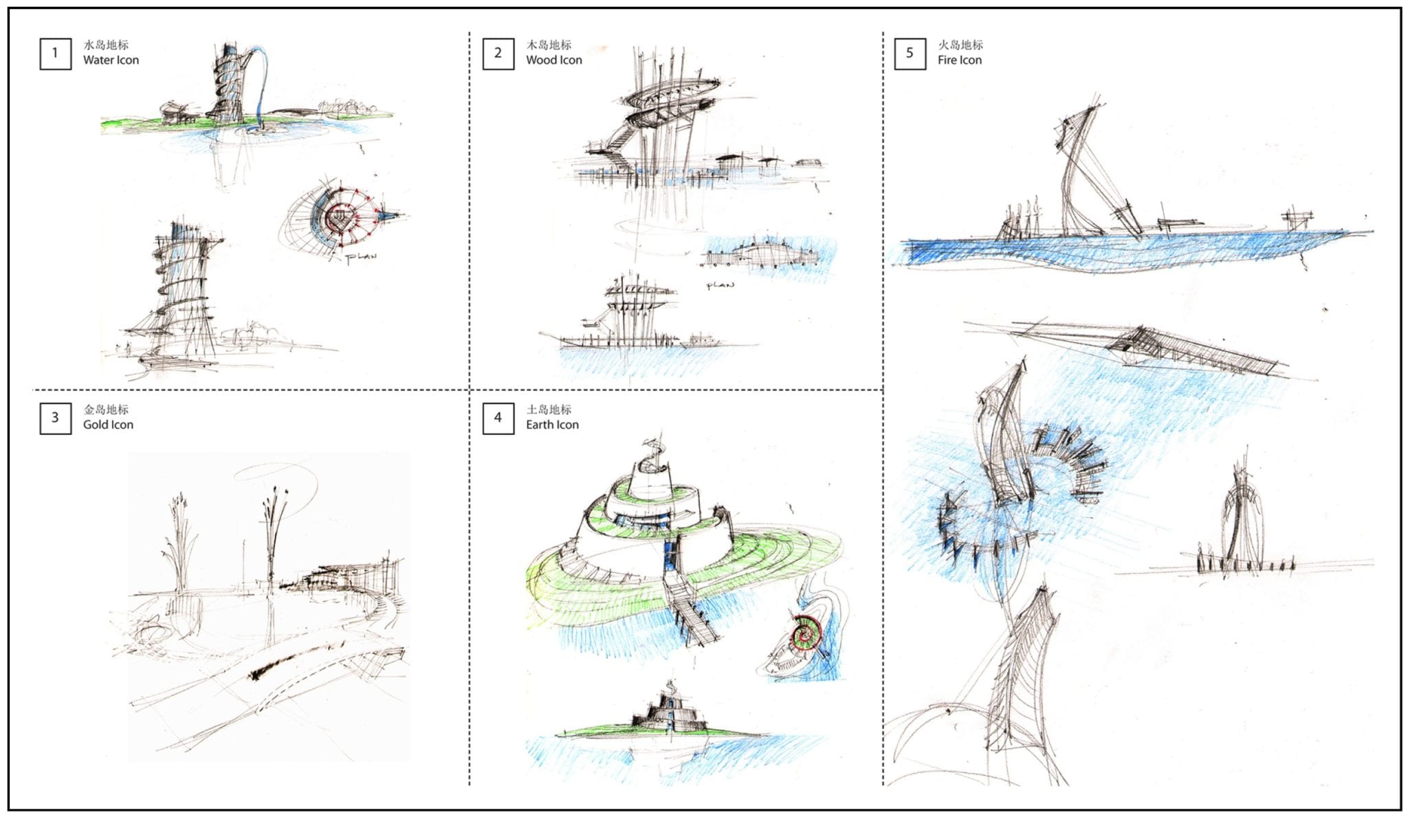 Design Process Sketches - Paul Lukez Architecture