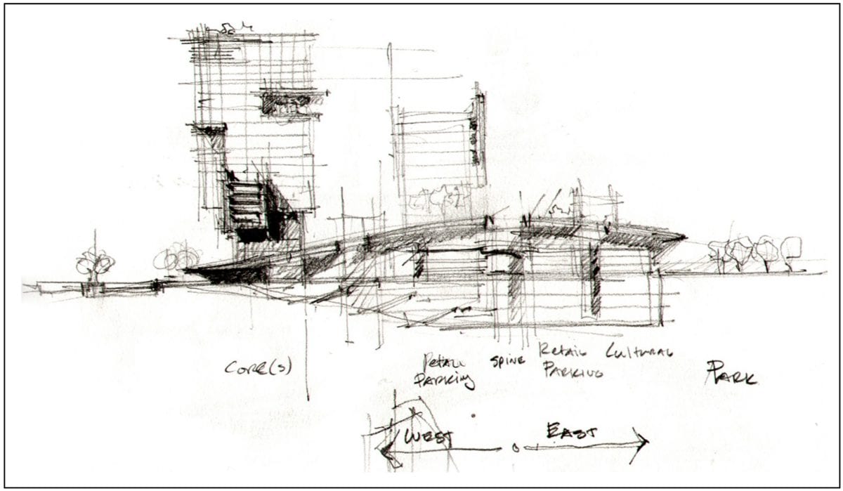 Design Process Sketches - Paul Lukez Architecture