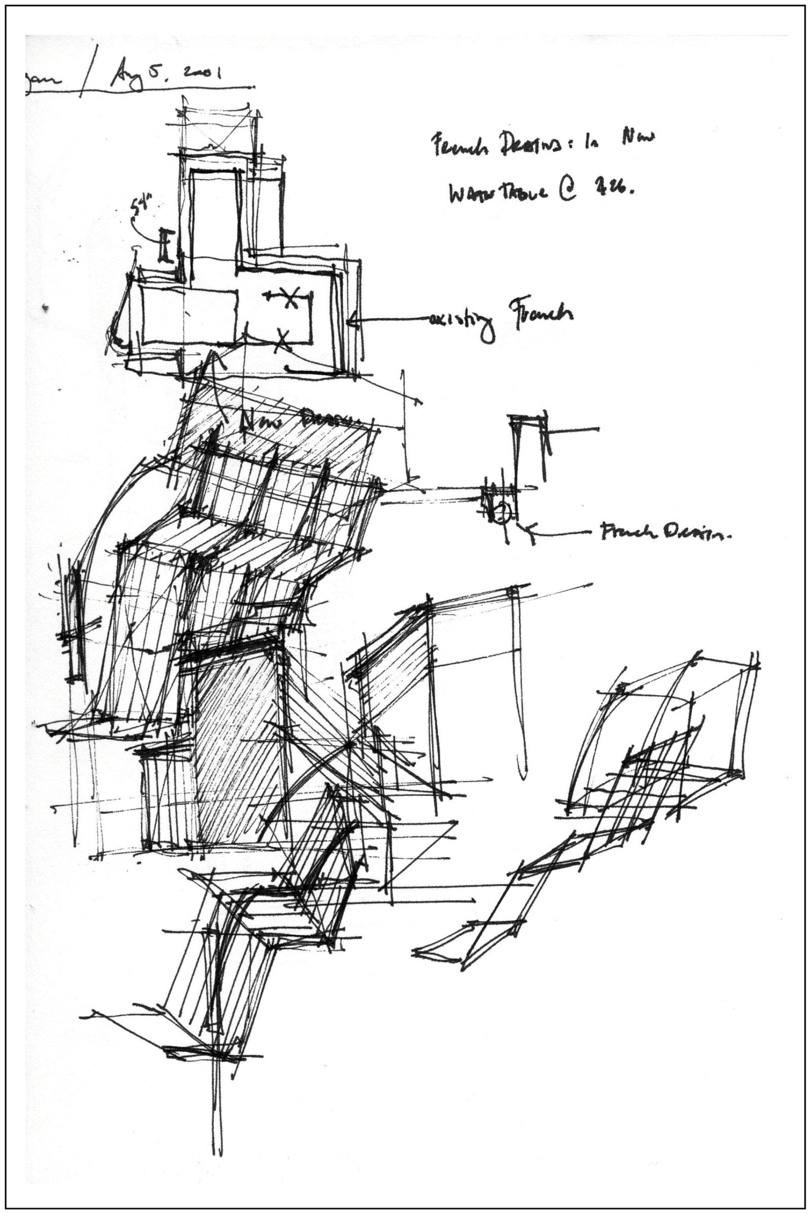 Design Process Sketches - Paul Lukez Architecture