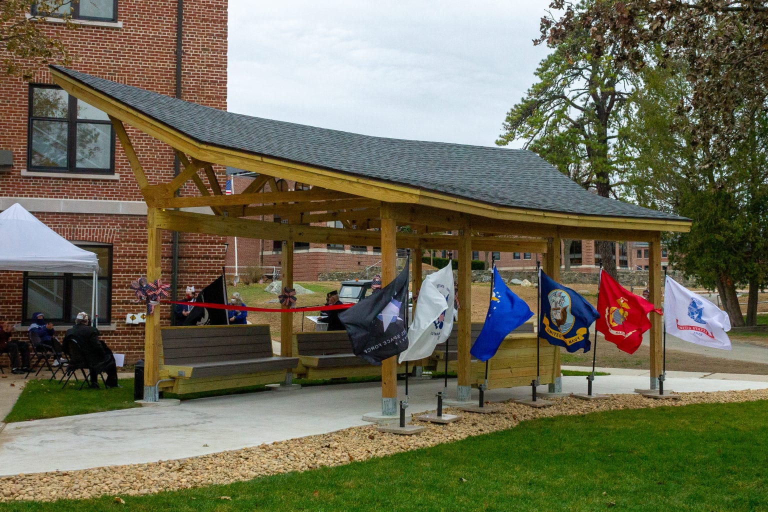 Veterans Affairs Gazebo - Paul Lukez Architecture